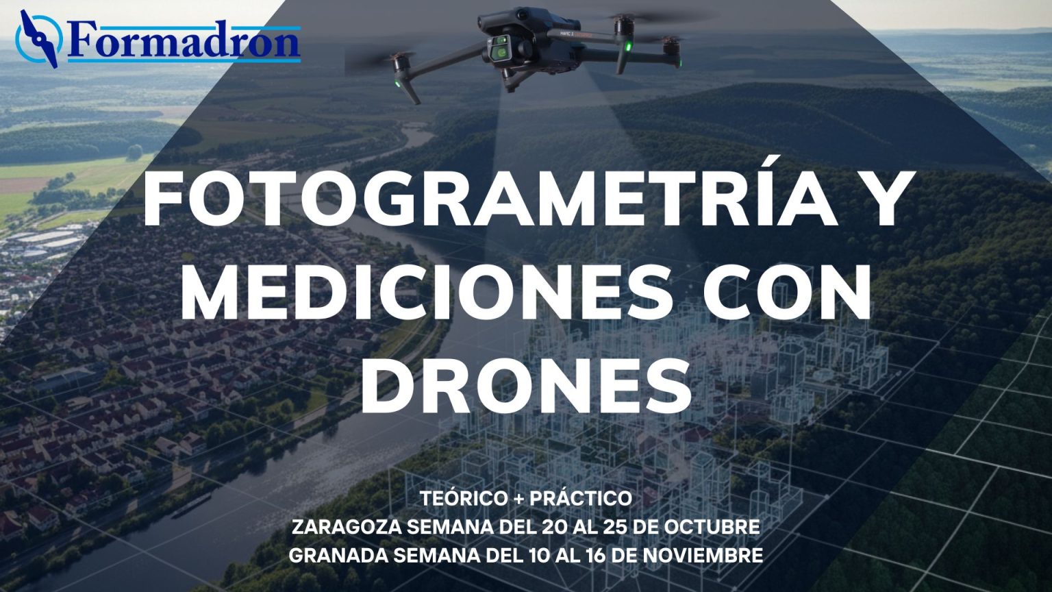 Fotogrametría con drones - Formadron.es